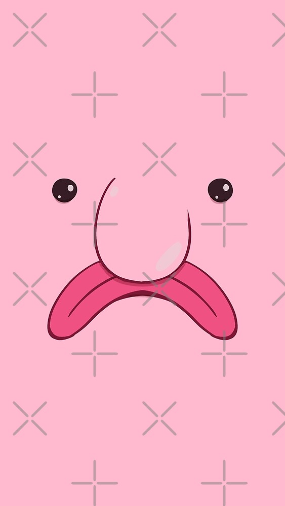"Funny blobfish face" by Mossysplashart | Redbubble