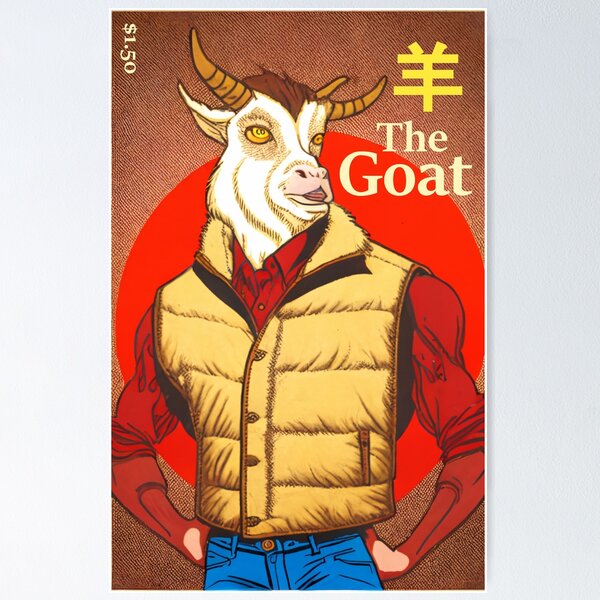 "The Goat" Poster for Sale by CopperCity Dungeon | Redbubble
