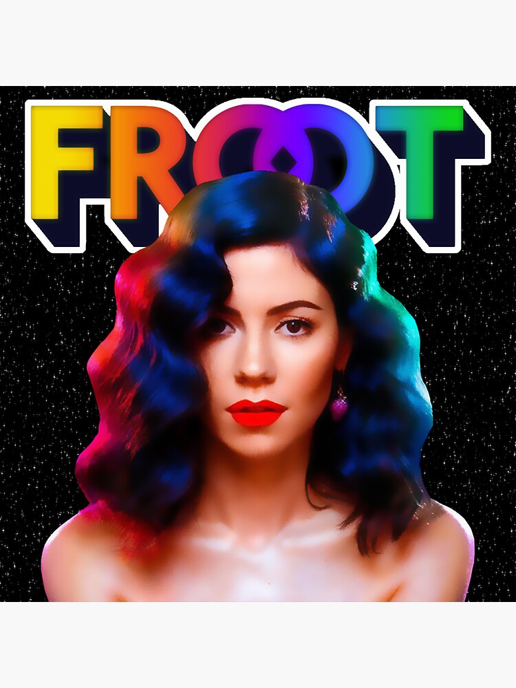 "Marina And The Diamonds - Froot Cover" Sticker for Sale by benen ...