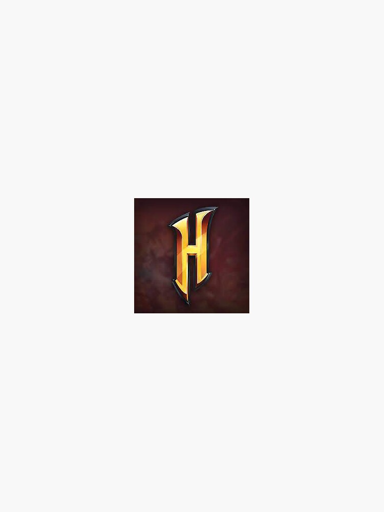 "Small hypixel logo" Sticker for Sale by SweFalcon | Redbubble