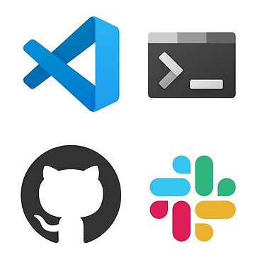 Pegatina for Sale con la obra «Paquete de herramientas para desarrolladores: Visual Studio Code ...