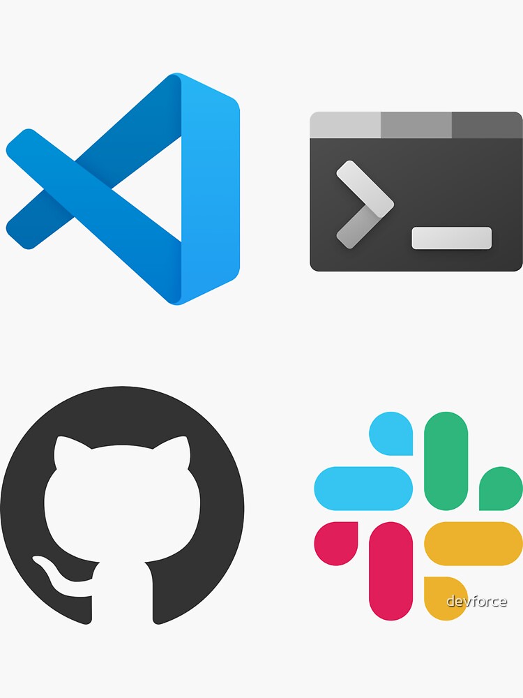 "Developer Tools Pack - Visual Studio Code, Terminal, Github, Slack ...