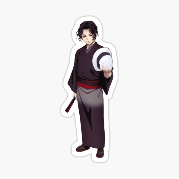 "Muzan Kibutsuji" Sticker for Sale by BOGOOS | Redbubble