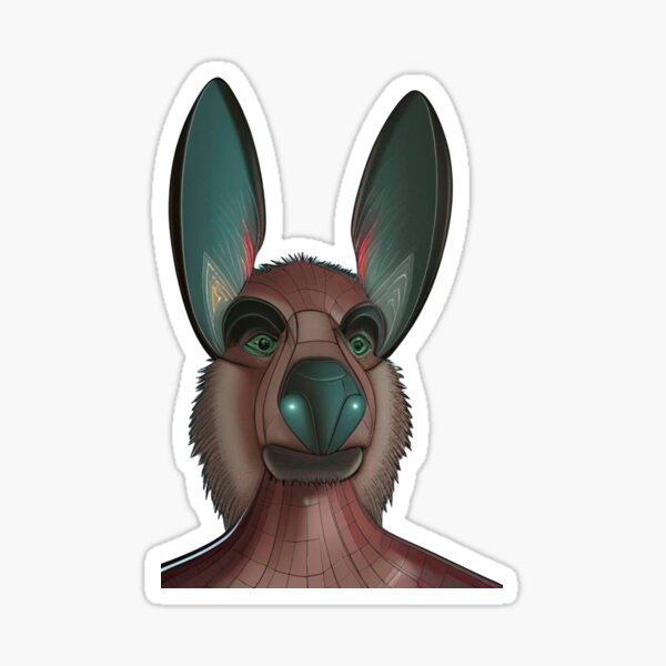 "Angry Donkey " Sticker for Sale by AIdesignsAI | Redbubble