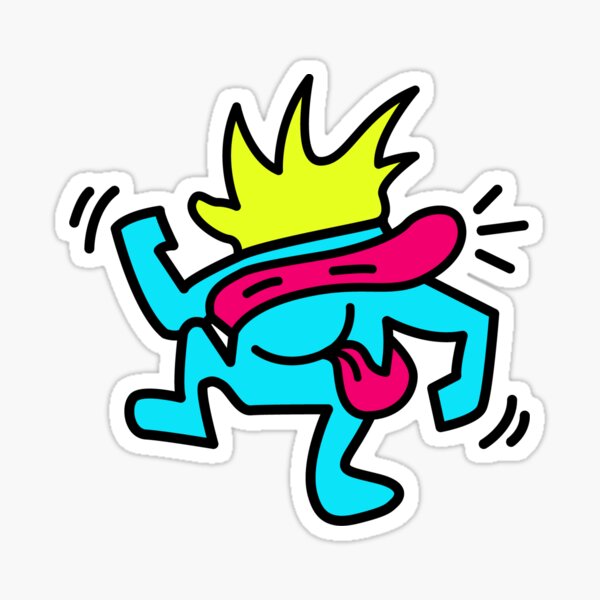 "Happy Dance" Sticker for Sale by bitpopart | Redbubble