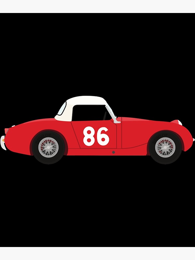 "Austin Healey Sprite MK1 'FrogeyeBugeye' Works Rally Sports Car (Red ...