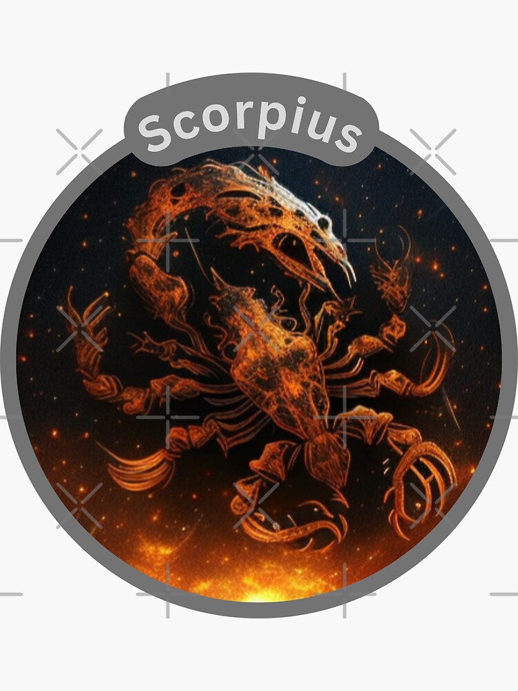 "Scorpius astrology" Sticker for Sale by ttitos21 | Redbubble