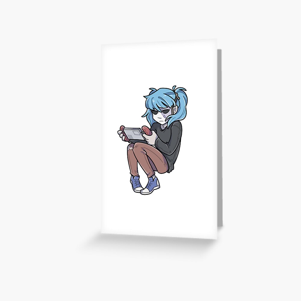 "Sally [Sally Face]" Sticker for Sale by RenemArtShop | Redbubble