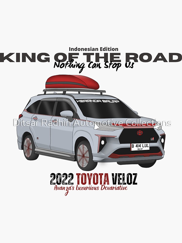 "2022 Toyota Veloz Indonesia" Sticker for Sale by ditsarradhin001 ...
