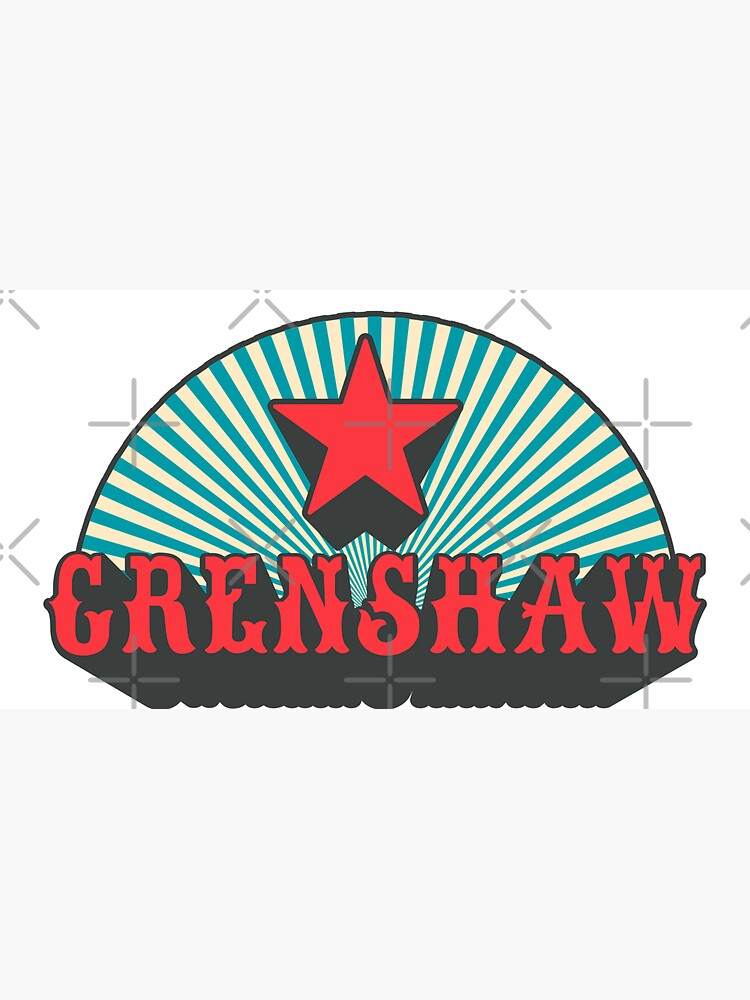 "Los Angeles Crenshaw - LA Crenshaw - LA Crenshaw logo" Bucket Hat for ...