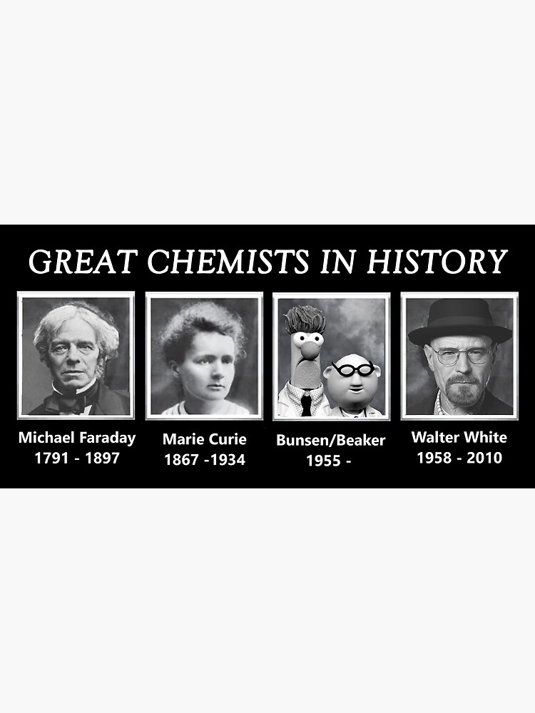 "Great Chemists In History" Poster for Sale by Bigfinz | Redbubble