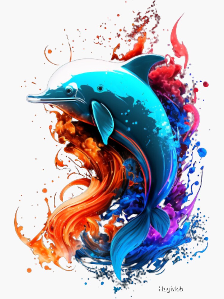 "Dauphin Flag Bass Fish Fishing Premium 03" Sticker for Sale by HayMob ...