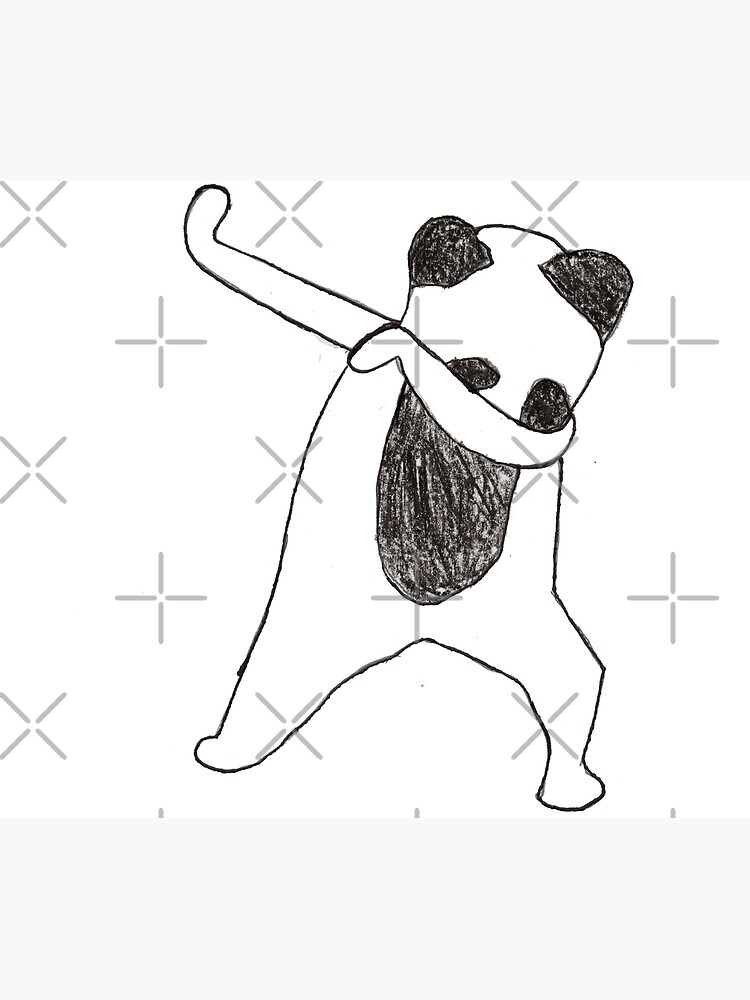 "Dabbing Panda" Art Print for Sale by iblushay | Redbubble
