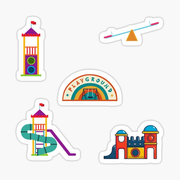 "play ground sticker pack" Sticker for Sale by stickers-packs | Redbubble