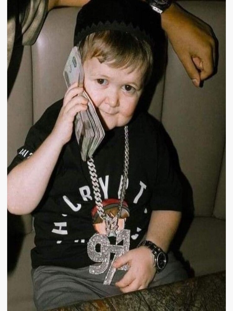 "Hasbulla Bling Flexing Money Jewelry" Poster for Sale by BitternotMeme ...