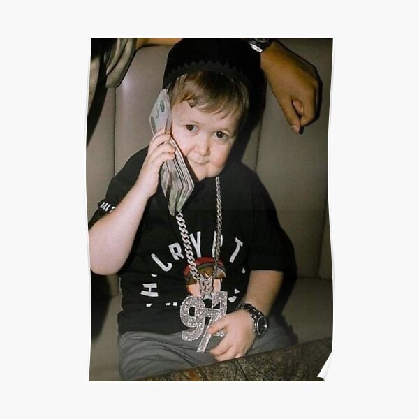 "Hasbulla Bling Flexing Money Jewelry" Poster for Sale by BitternotMeme ...