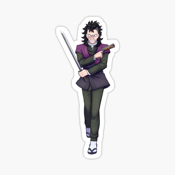 "Genya Shinazugawa" Sticker for Sale by BOGOOS | Redbubble