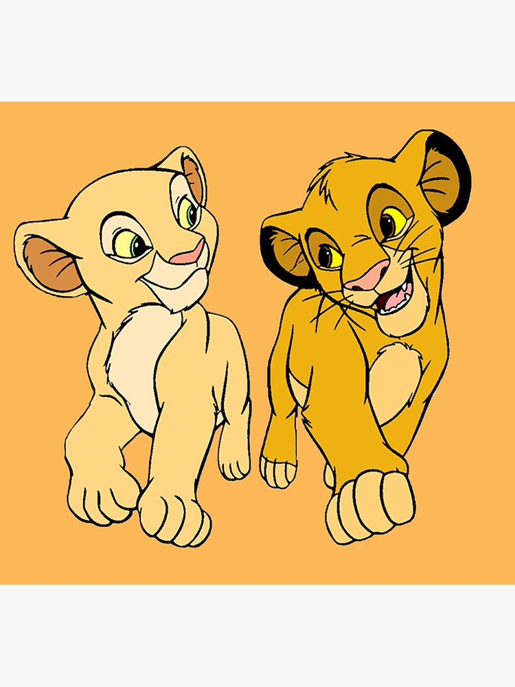 Simba Og Nala Som Mennesker