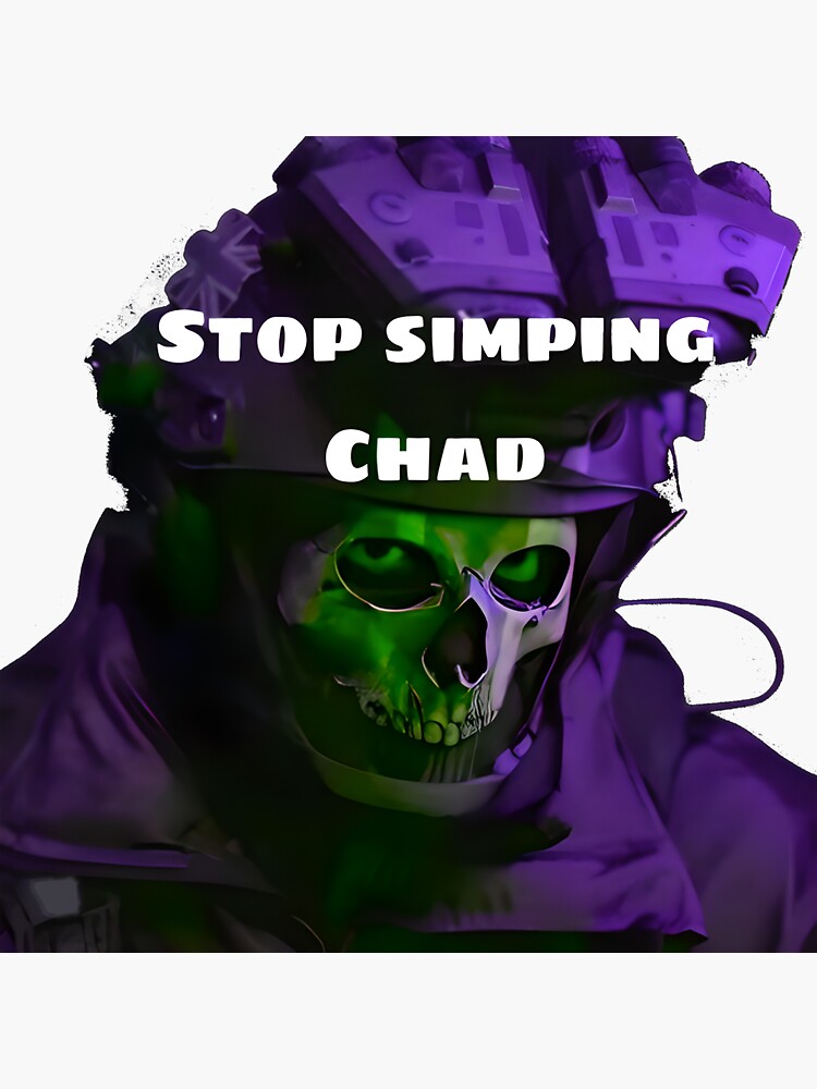 "Skull Sigma male " Sticker for Sale by Akumajem | Redbubble