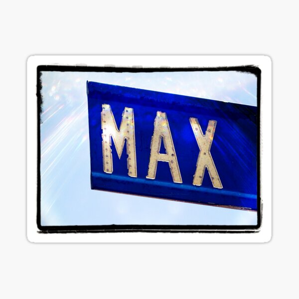 "Max, Max stickers, Max socks, " Sticker for Sale by PicsByMi | Redbubble