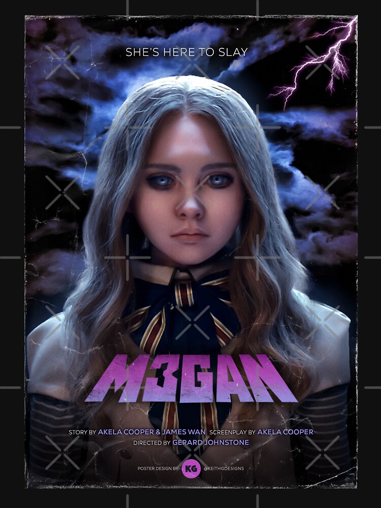 "M3GAN (2023)" T-shirt for Sale by Herman2181 | Redbubble | m3gan t ...