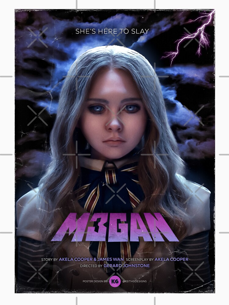 "M3GAN (2023)" T-shirt for Sale by Herman2181 | Redbubble | m3gan t ...