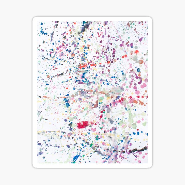 "Abstract watercolor splash" Sticker for Sale by AuraraVn | Redbubble