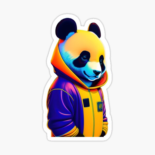 "animal beeg digital art " Sticker for Sale by Uzumaki69 | Redbubble