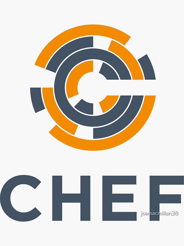 "Chef - DevOps" Sticker by joemacmillan38 | Redbubble