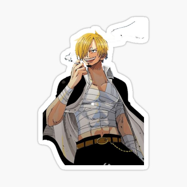 "One Piece Sanji" Sticker for Sale by FlowerTheAnime | Redbubble