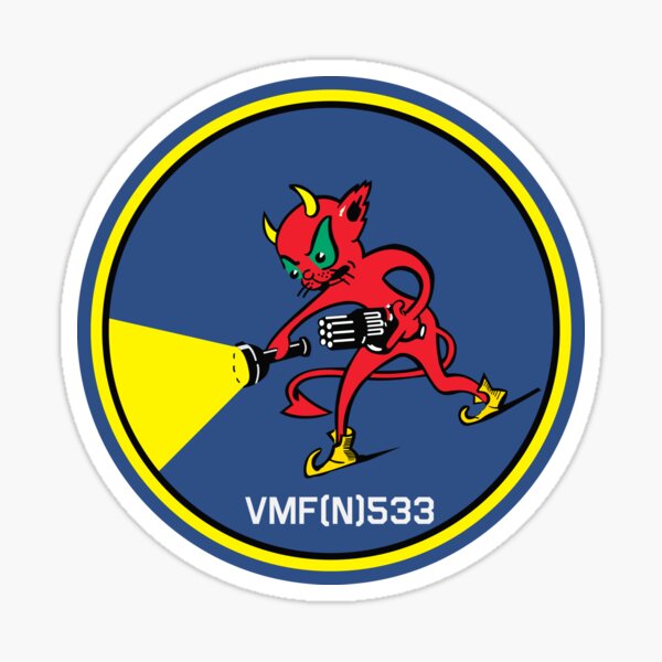 "USMC - VMA(N) 533 - Marine Night Fighter Squadron - Clean Style ...