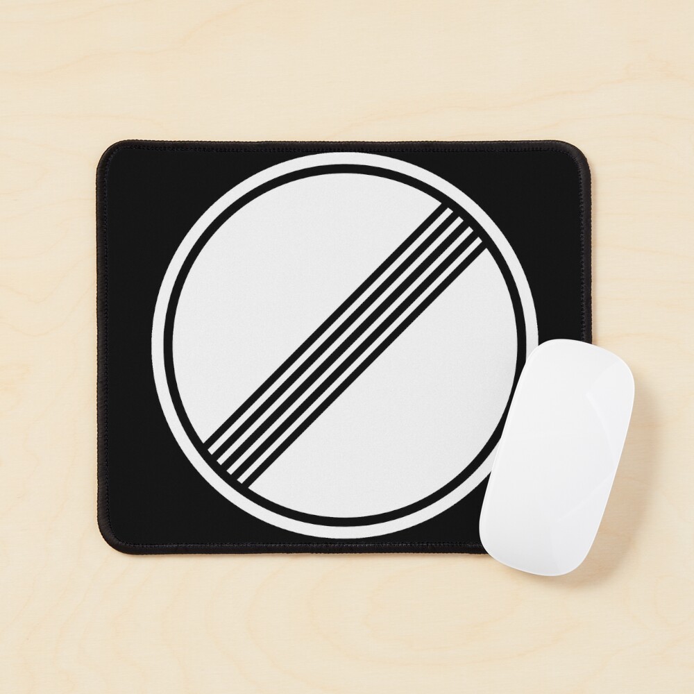 "Autobahn Unrestricted Speed Sign" Poster for Sale by Framerkat | Redbubble