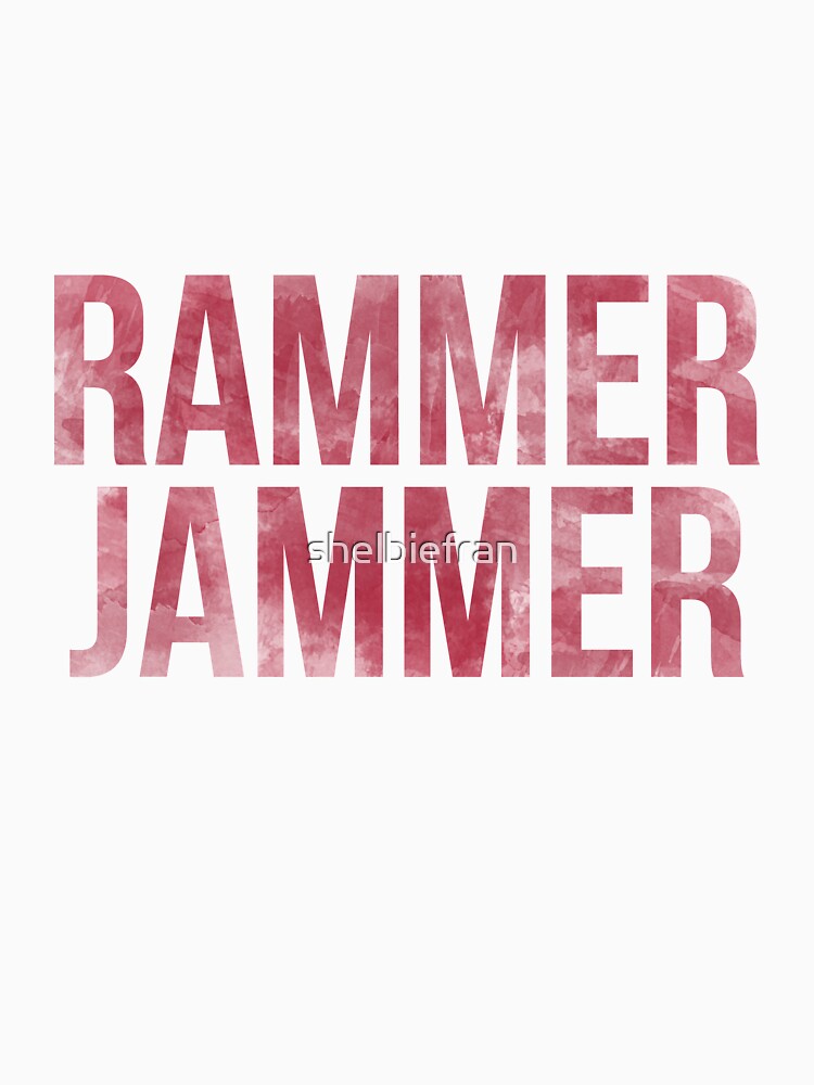 "Rammer Jammer Tie Dye" T-shirt for Sale by shelbiefran | Redbubble ...