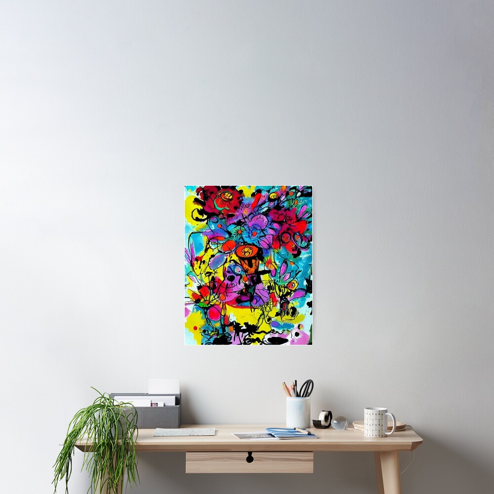 "Vincent Spray paint Ralph loathing vegas psychedelic bright paint ...