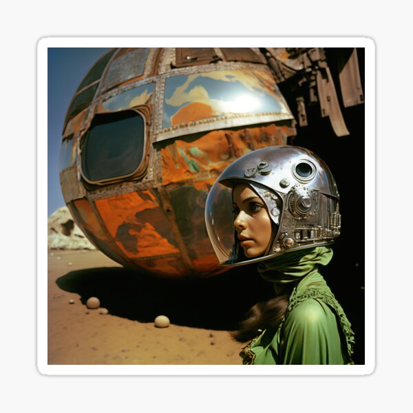 "We Are Floating In Space 080" Sticker for Sale by Saudade-- | Redbubble