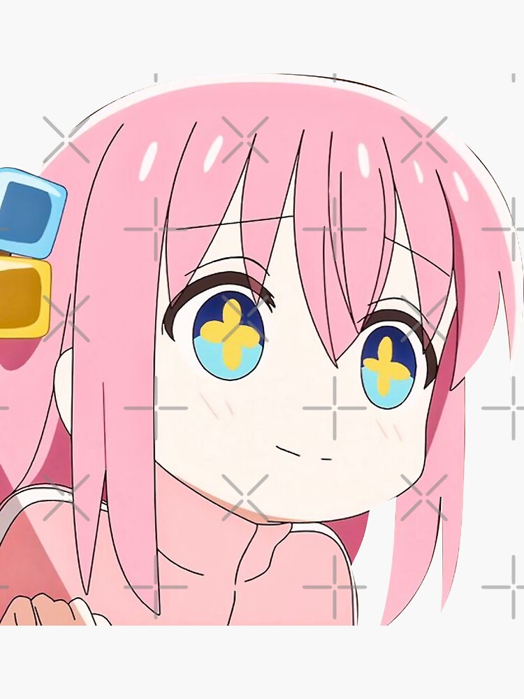 "Hitori Got Bocchi-chan - Bocchi The Rock" Sticker for Sale by ...