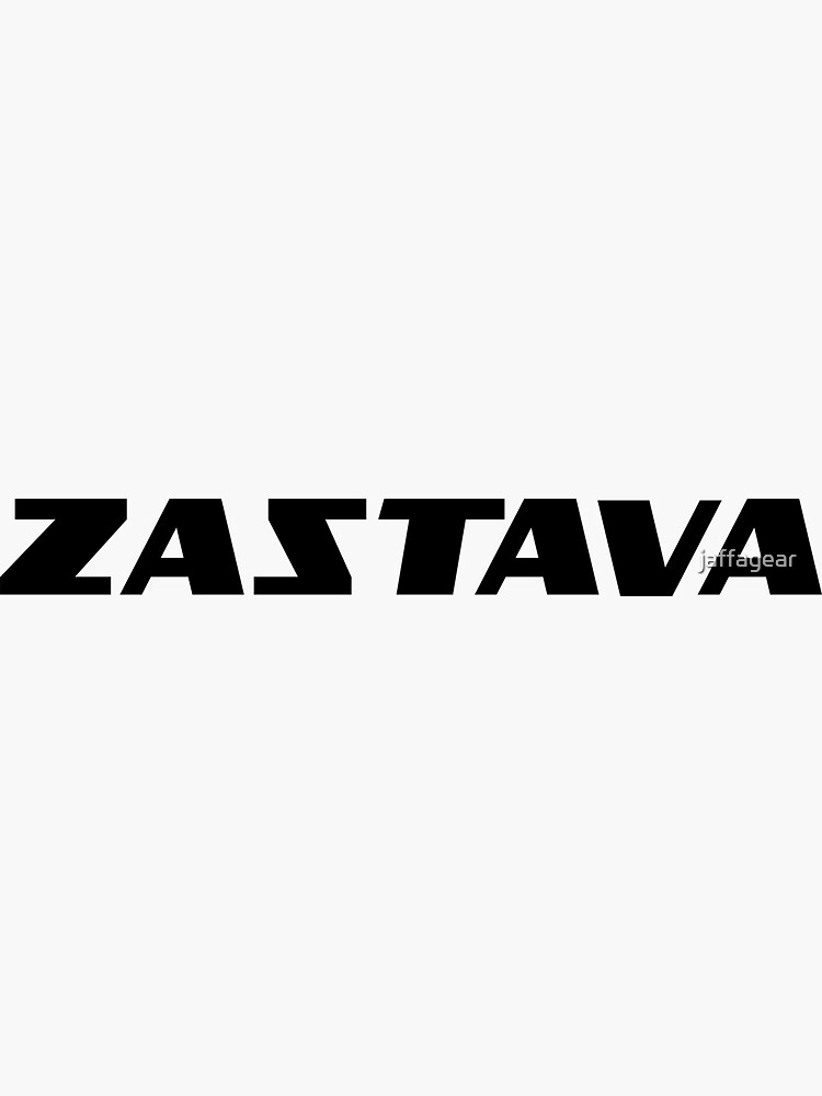 "Zastava" Sticker for Sale by jaffagear | Redbubble