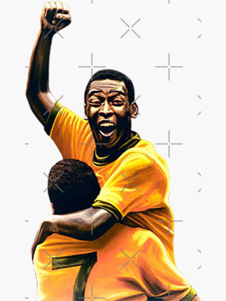 "Pele RIP LEGEND 2023 KING" Sticker for Sale by ZexaShop | Redbubble