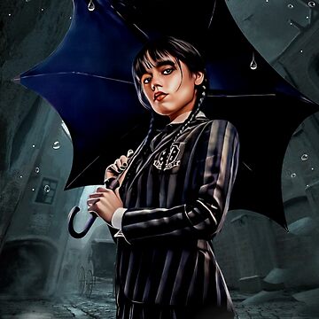 "Wednesday / Rain " Poster for Sale by AlisiaArt | Redbubble