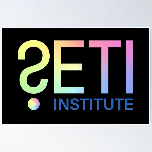 "Search For Extraterrestrial Intelligence (SETI) Logo" Poster for Sale ...