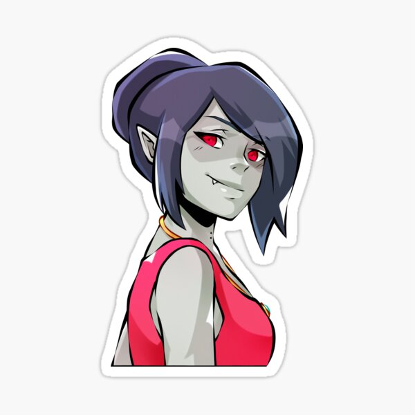 "Marceline the Vampire Queen Adventure Time" Sticker for Sale by MrEvan ...