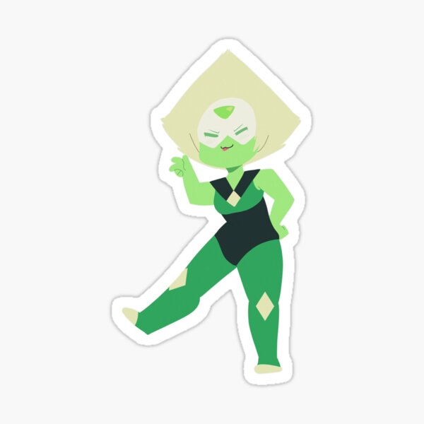 "Peridot " Sticker for Sale by skittle-art | Redbubble