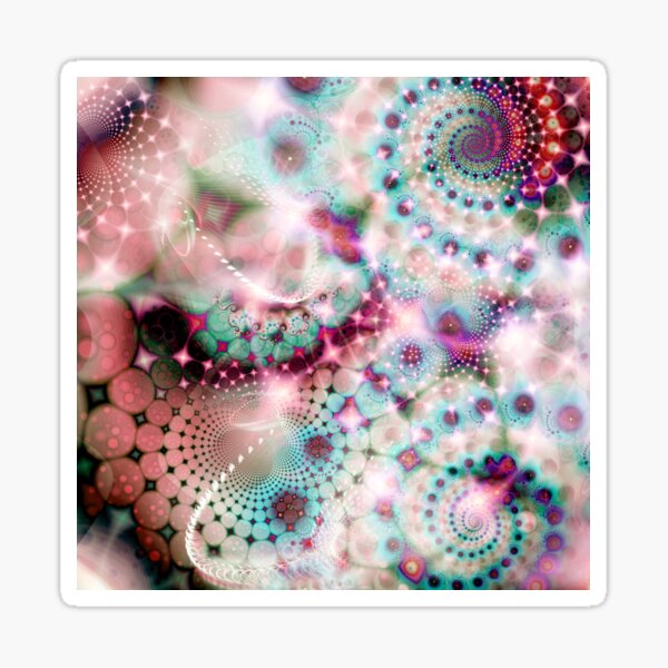 "Ruby Coral Organic Kaleidoscope Fractal earth mother nature ...