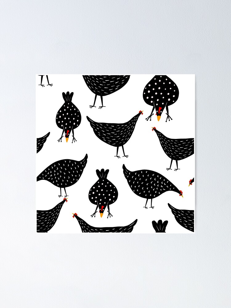 "Happy Chook " Poster for Sale by Digital-Dawg | Redbubble