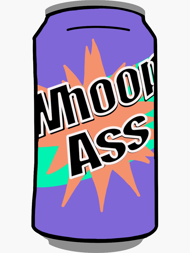 "Can of Whoop ass" Sticker for Sale by JamesH101 | Redbubble