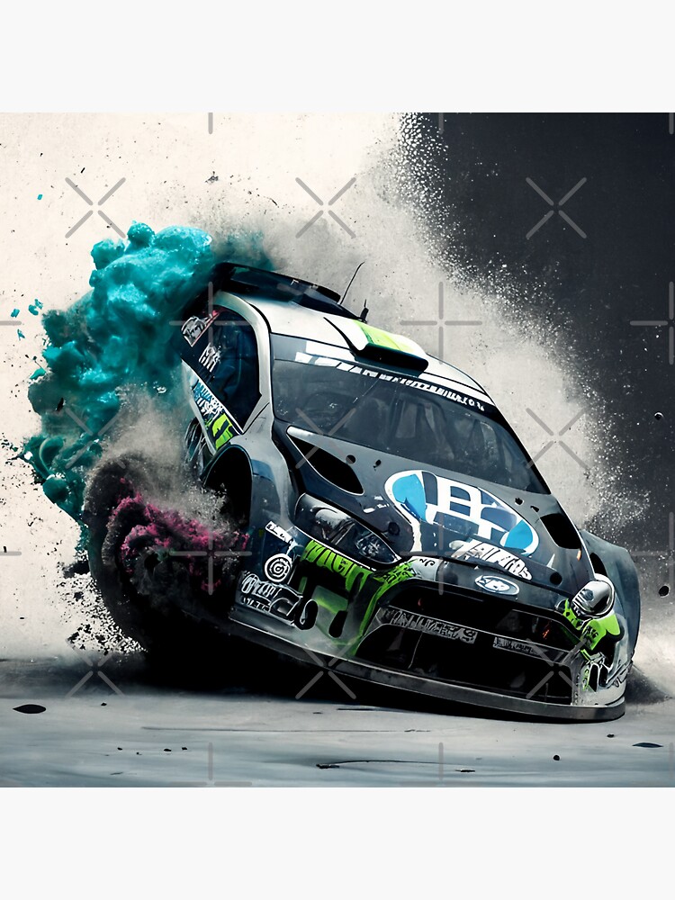 "ken block" Sticker for Sale by Yeamie-Boutique | Redbubble