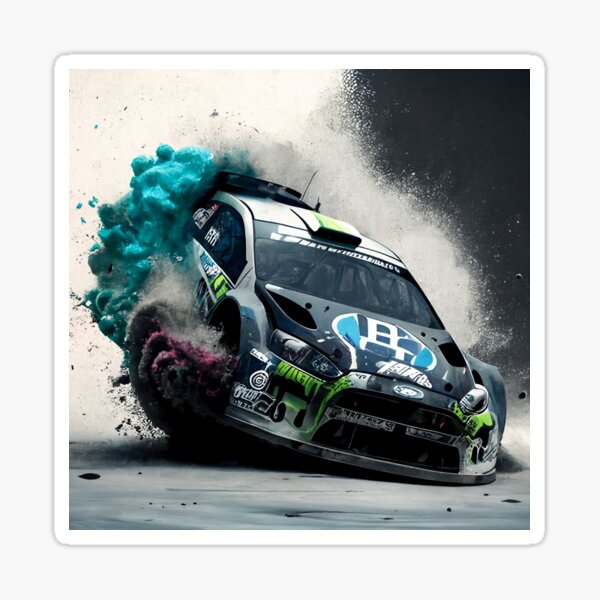 "ken block" Sticker for Sale by Yeamie-Boutique | Redbubble