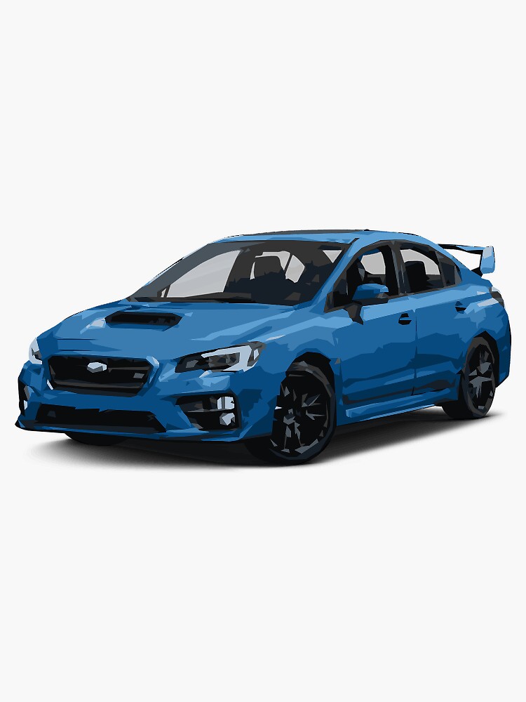 "Subaru WRX STI 2020" Sticker for Sale by Pearrtree | Redbubble