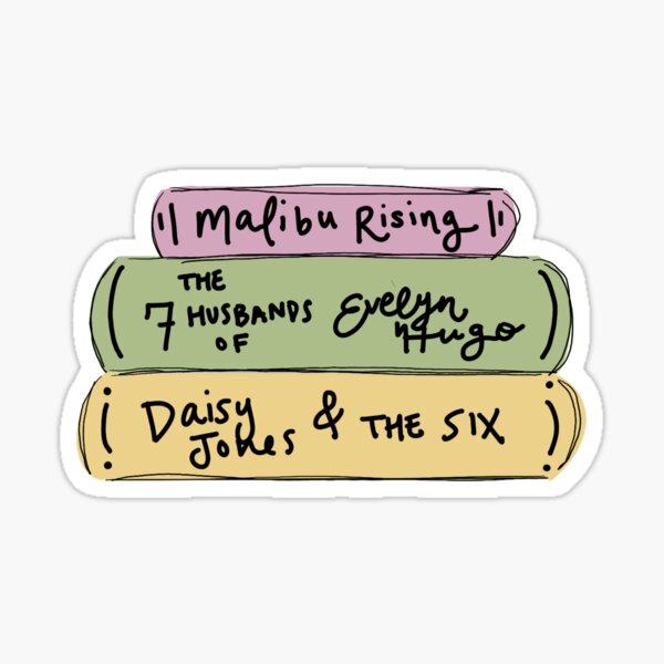 "taylor jenkins reid sticker" Sticker for Sale by minsungellie | Redbubble