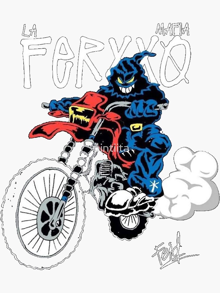 "LA MAFIA del FERXXO Classic T-Shirt | Feid's logo" Sticker for Sale by ...